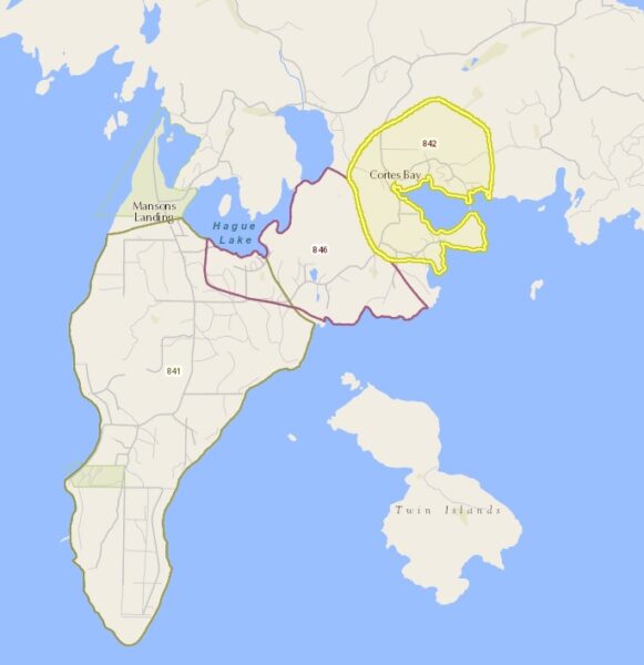 Cortes Island aquifers: Rainwater, wells, salinization and climate ...