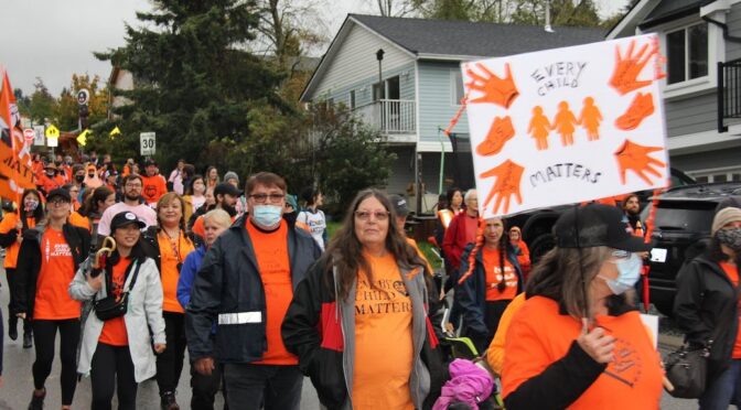 Tsleil-Waututh Nation lead powerful pilgrimage walk in North Vancouver ...