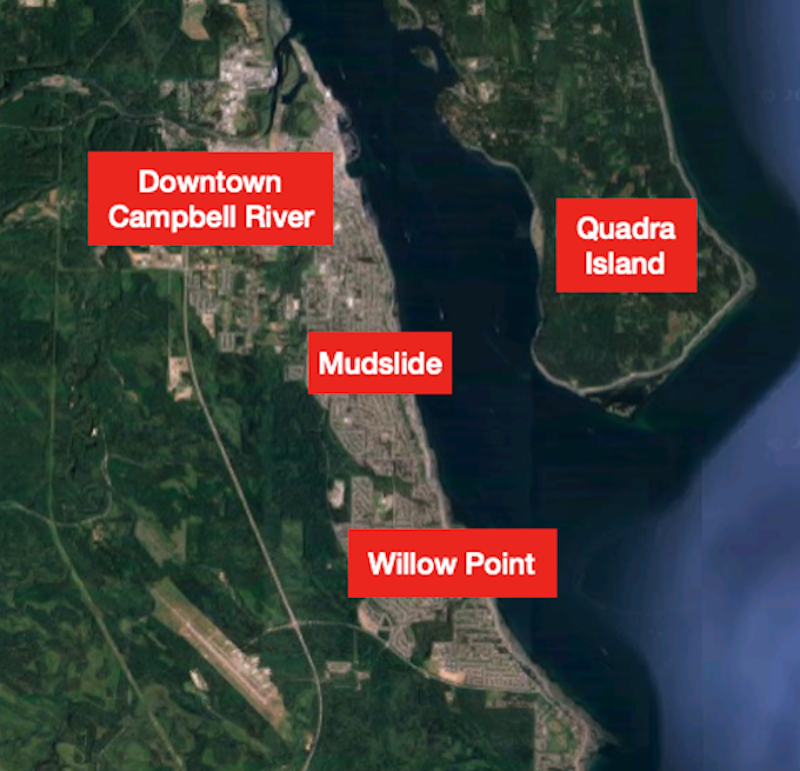 January 18 Press Conference For Campbell River Mudslide - Cortes Currents