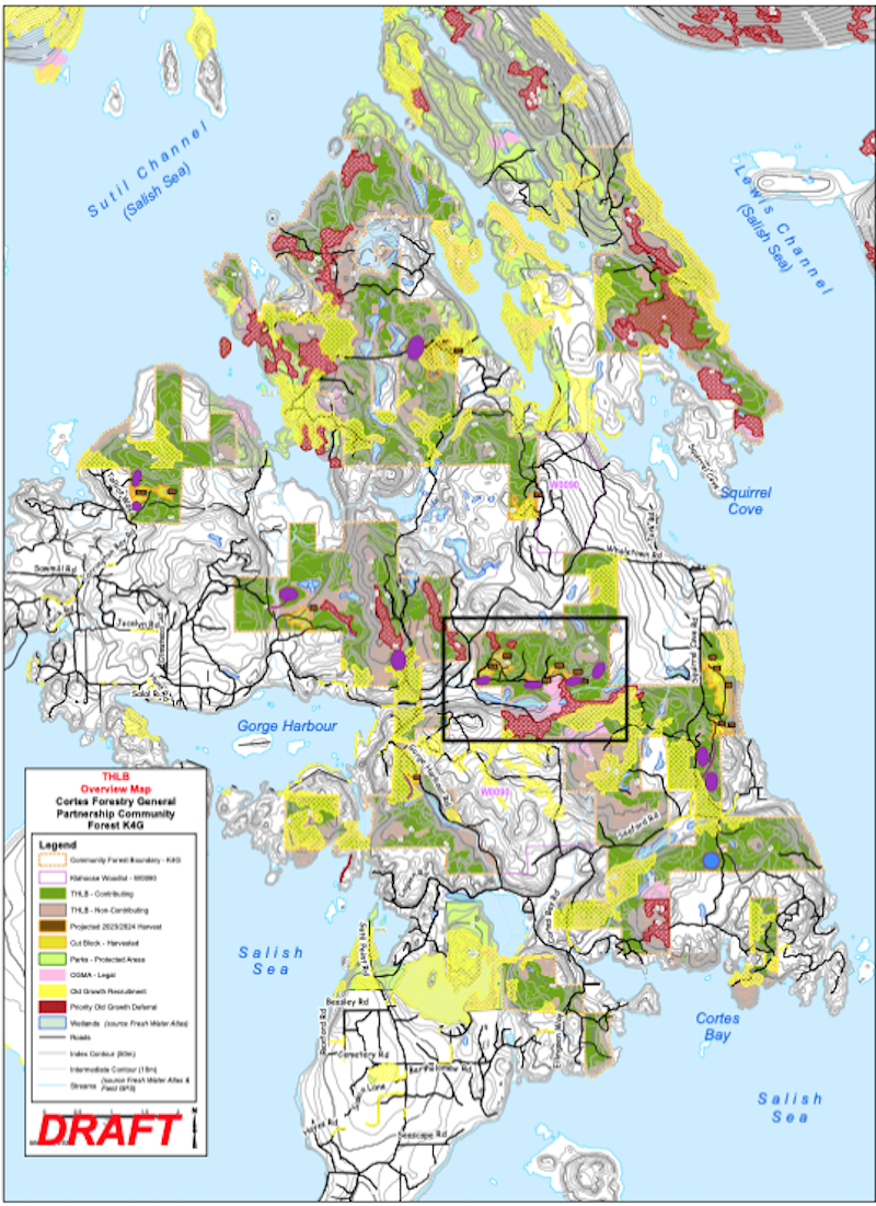 Cortes Community Forest Five-Year Plan Update: Tour of the Larsen’s ...