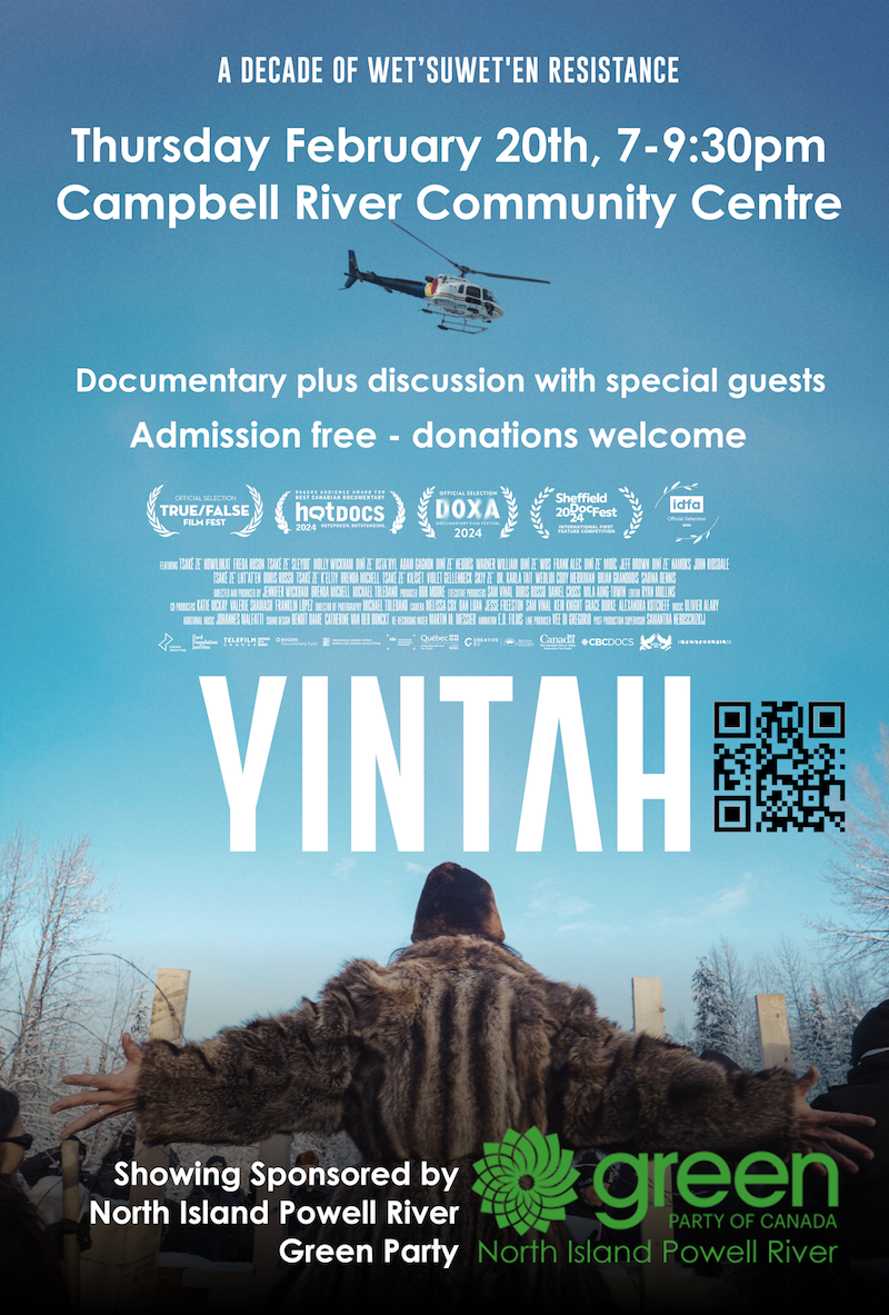 Behind the Campbell River Premiere of Yintah | Cortes Currents