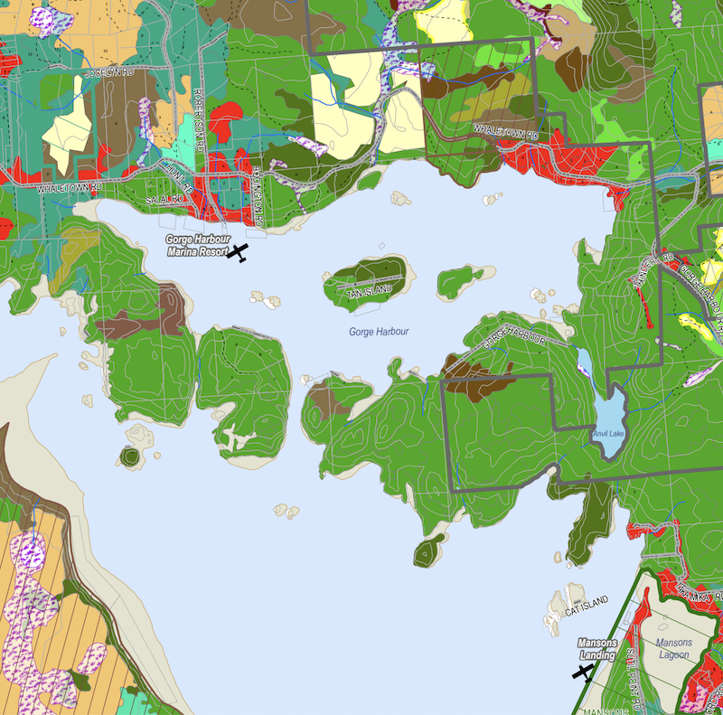 Launch of the new Cortes Island Map Series | Cortes Currents