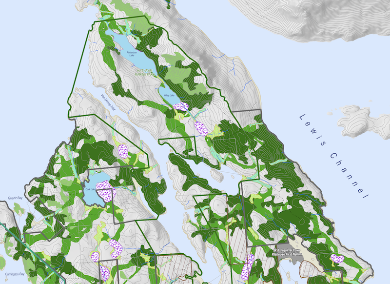 Launch Of The New Cortes Island Map Series - Cortes Currents